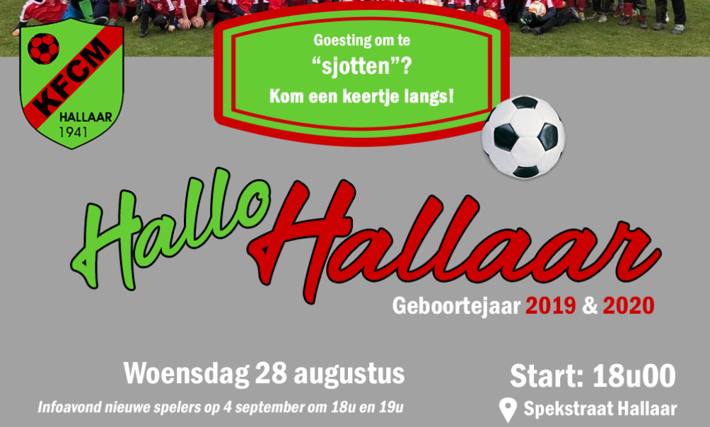 Voetballen in Heist-op-den-Berg | Voetbalclub KFCM Hallaar